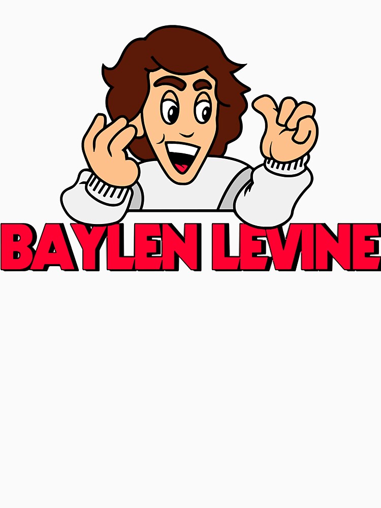 "Baylen Levine Cartoon" T-shirt for Sale by Kiarabalmain | Redbubble ...