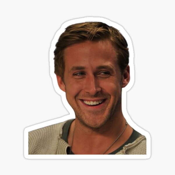 "ryan gosling " Sticker for Sale by panpan10 | Redbubble