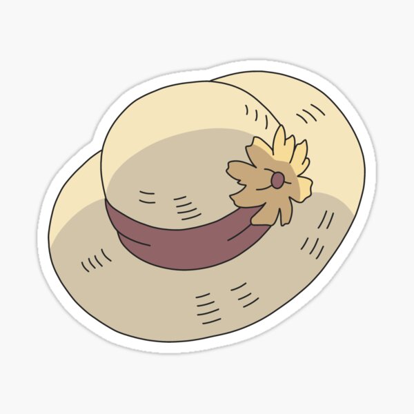 "The Wind Rises Hat" Sticker for Sale by Papaink | Redbubble