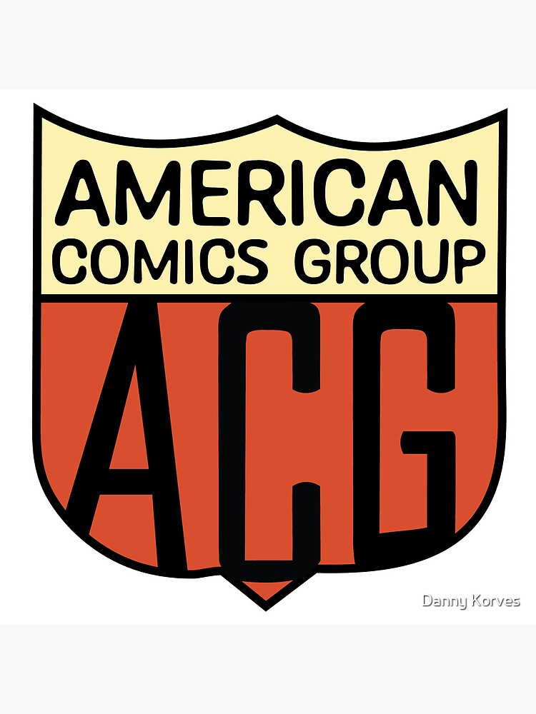 "American Comics Group (1939 Original Logo)" Art Print for Sale by ...