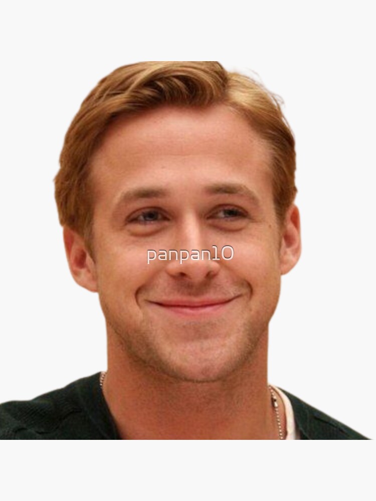 "ryan gosling " Sticker for Sale by panpan10 | Redbubble