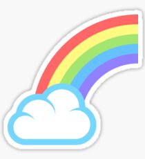Rainbow Cloud: Stickers | Redbubble
