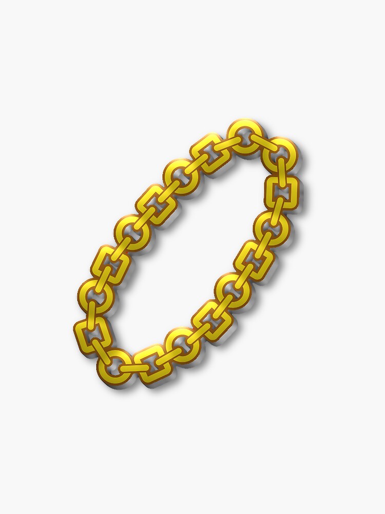 "CHAIN" Sticker for Sale by fajchu | Redbubble