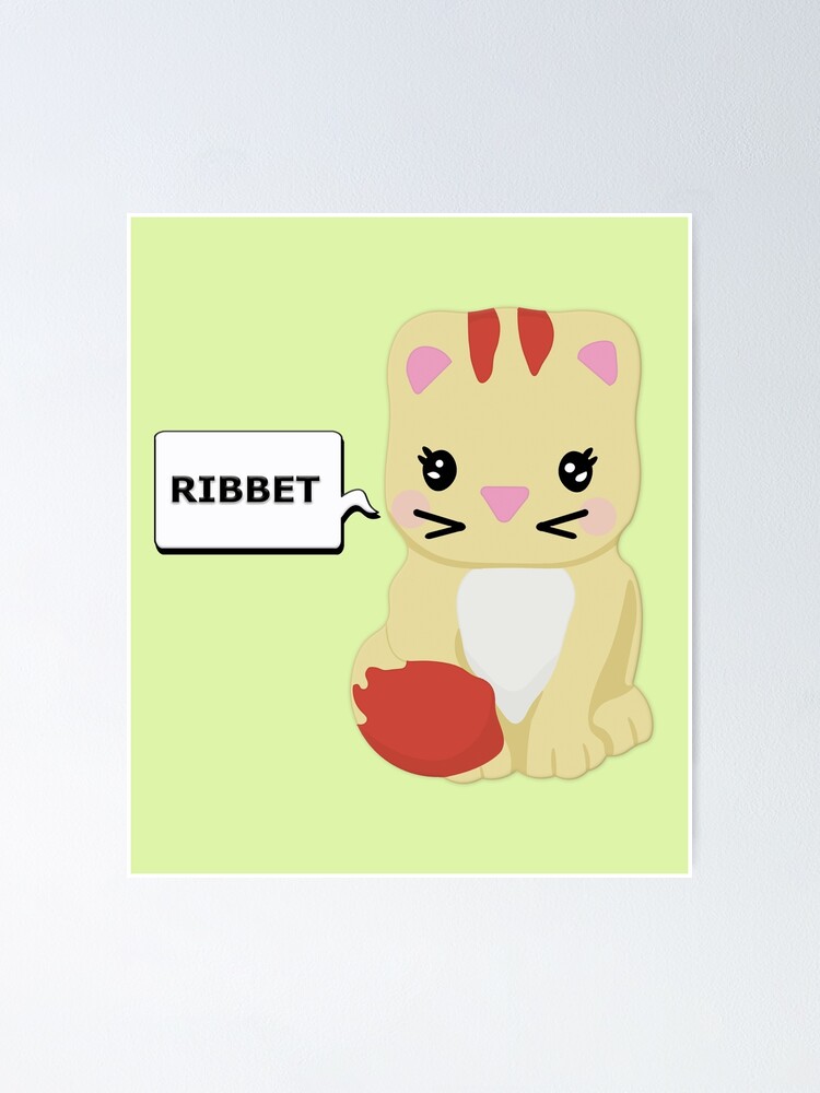 "Moriah Elizabeth's Frog Cat Squishy." Poster for Sale by SpamCreates ...