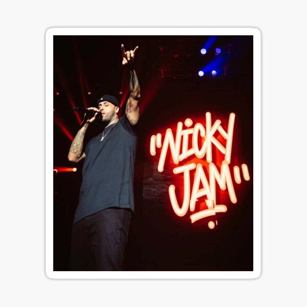 "FanJam Nicky Vintage Night Nicky" Sticker for Sale by DeborahStenning ...