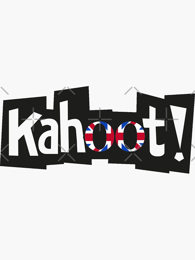 "kahoot kahoot it !" Sticker for Sale by medshopy | Redbubble