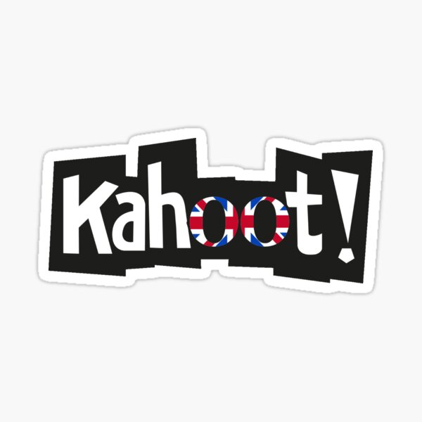 "kahoot kahoot it !" Sticker for Sale by medshopy | Redbubble