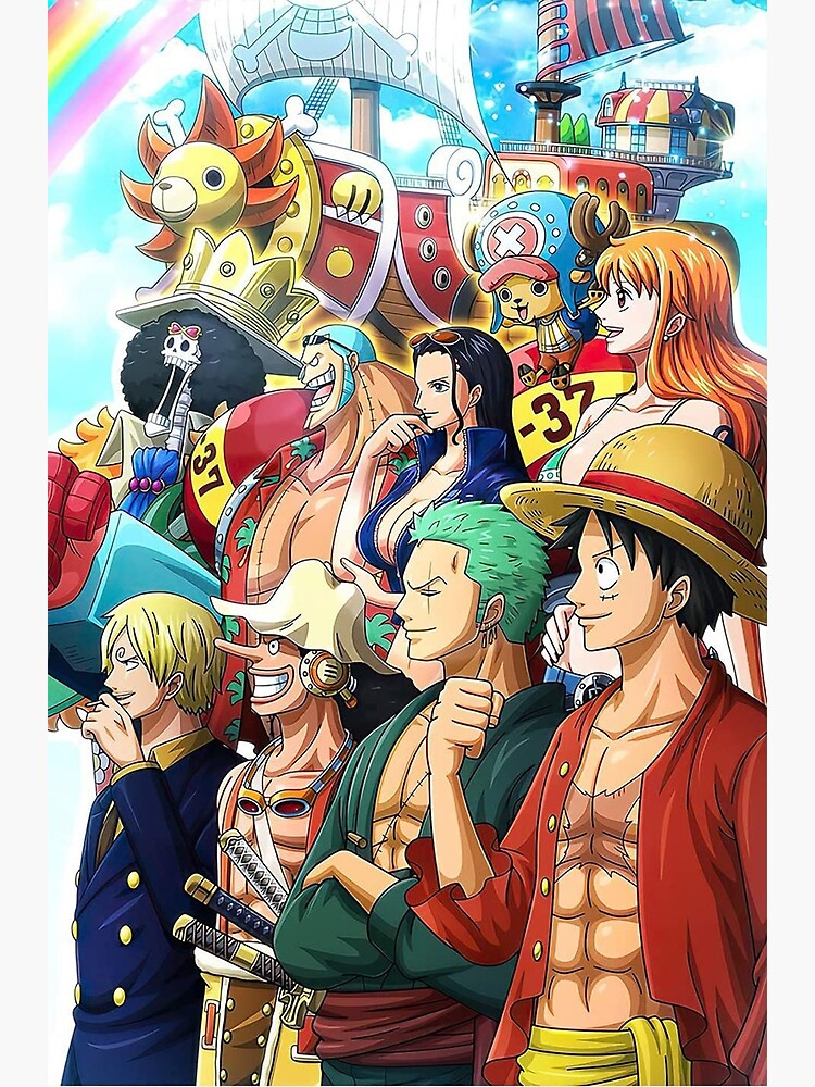 One Piece Characters poster Premium Matte Vertical Poster sold by ...