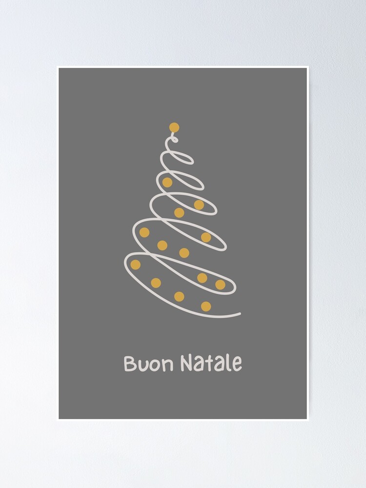 "Buon Natale, happy Christmas in Italian, Biglietto Natale, Christmas ...
