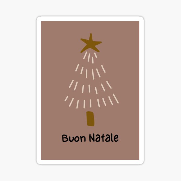 "Buon Natale, happy Christmas in Italian, Biglietto Natale, Christmas ...
