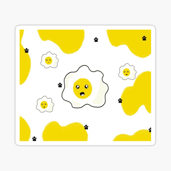 "cat mat, dog mat, pet mat, animal mat, yellow mat" Sticker for Sale by ...