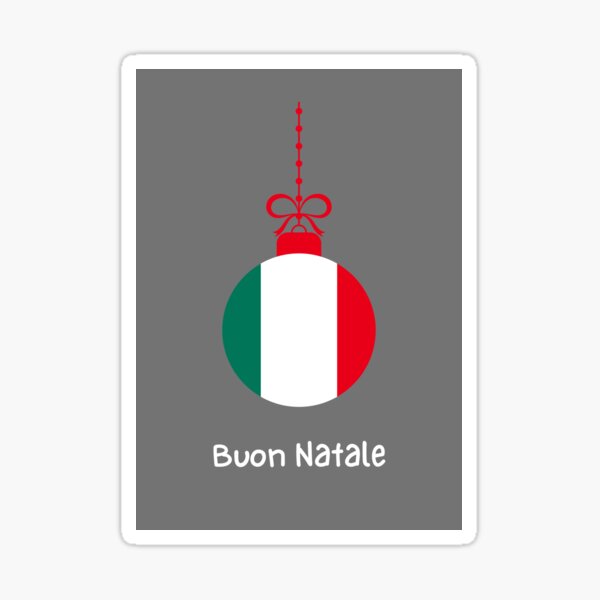 "Buon Natale, happy Christmas in Italian, Biglietto Natale, Christmas ...