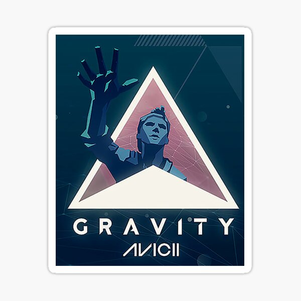 "gravity" Sticker for Sale by ernestriyen | Redbubble