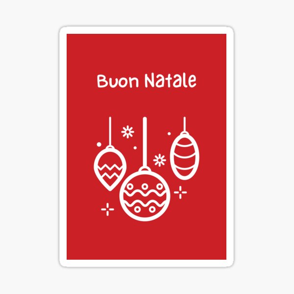 "Buon Natale, happy Christmas in Italian, Biglietto Natale, Christmas ...