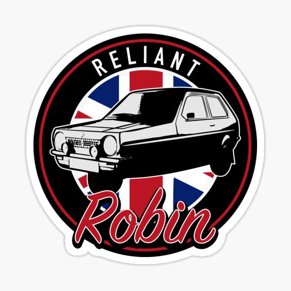 "Reliant Robin" Sticker for Sale by DiabloLavori | Redbubble