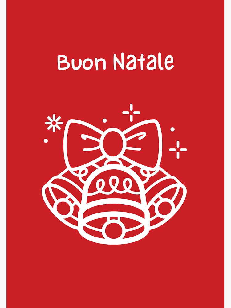 "Buon Natale, happy Christmas in Italian, Biglietto Natale, Christmas ...