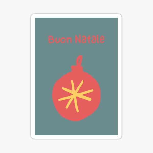 "Buon Natale, happy Christmas in Italian, Biglietto Natale, Christmas ...