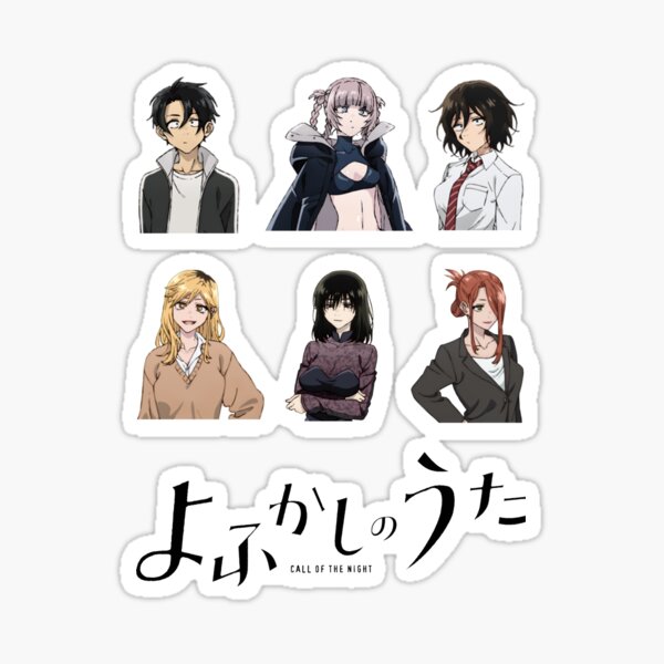 "Call of the Night - Nazuna" Sticker for Sale by Neelam789 | Redbubble