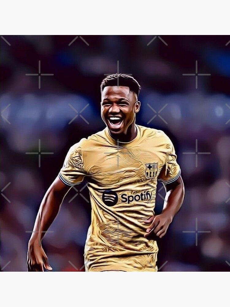 Póster «Celebración de Ansu Fati - Barcelona» de Tobster01 | Redbubble