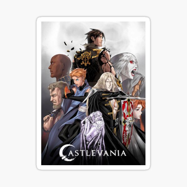 "Castlevania" Sticker for Sale by annismpt272 | Redbubble
