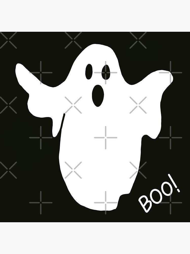 "A simple Halloween ghost, boo!" Sticker for Sale by tfage | Redbubble