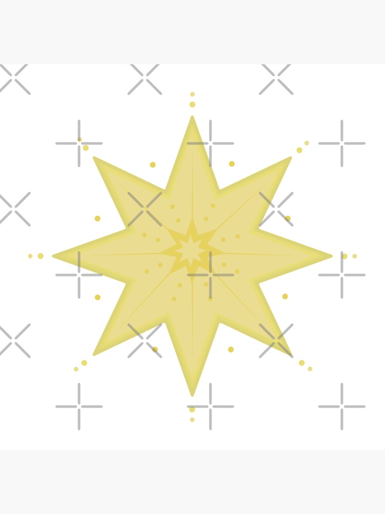 "Cute star in yellow color" Sticker for Sale by OM-lova | Redbubble