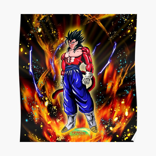 "VEGITO SSJ4" Poster von TavPictures | Redbubble