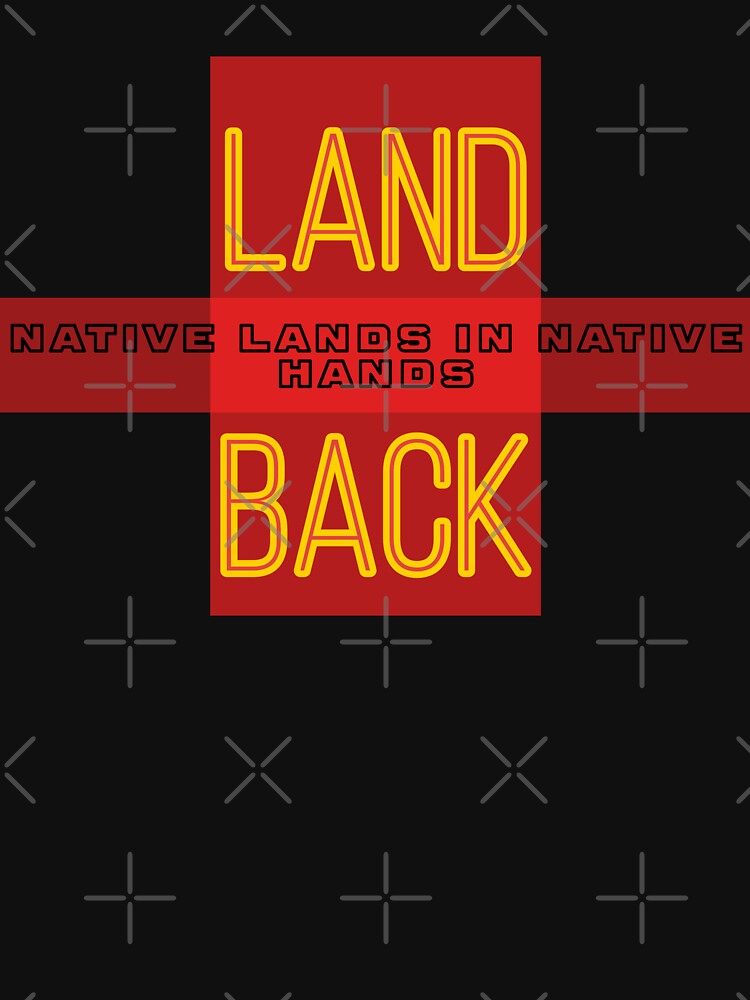 "Land Back Native Lands On Native Hands Native American Design ...