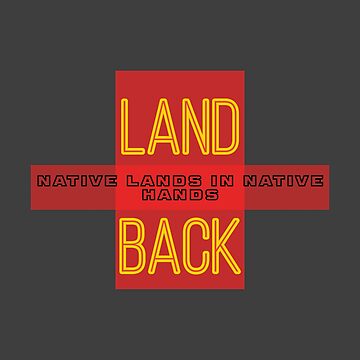 "Land Back Native Lands On Native Hands Native American Design ...