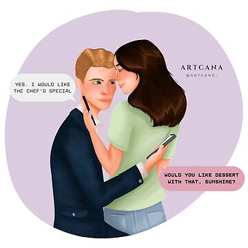 "Mr. Wrong Number – Olivia Marshall and Colin Beck (Fan Art)" Art Board ...