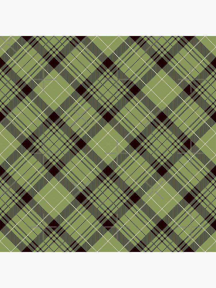"Sage Green Scottish Clan Plaid Tartan | Check | Checked | Checkered ...