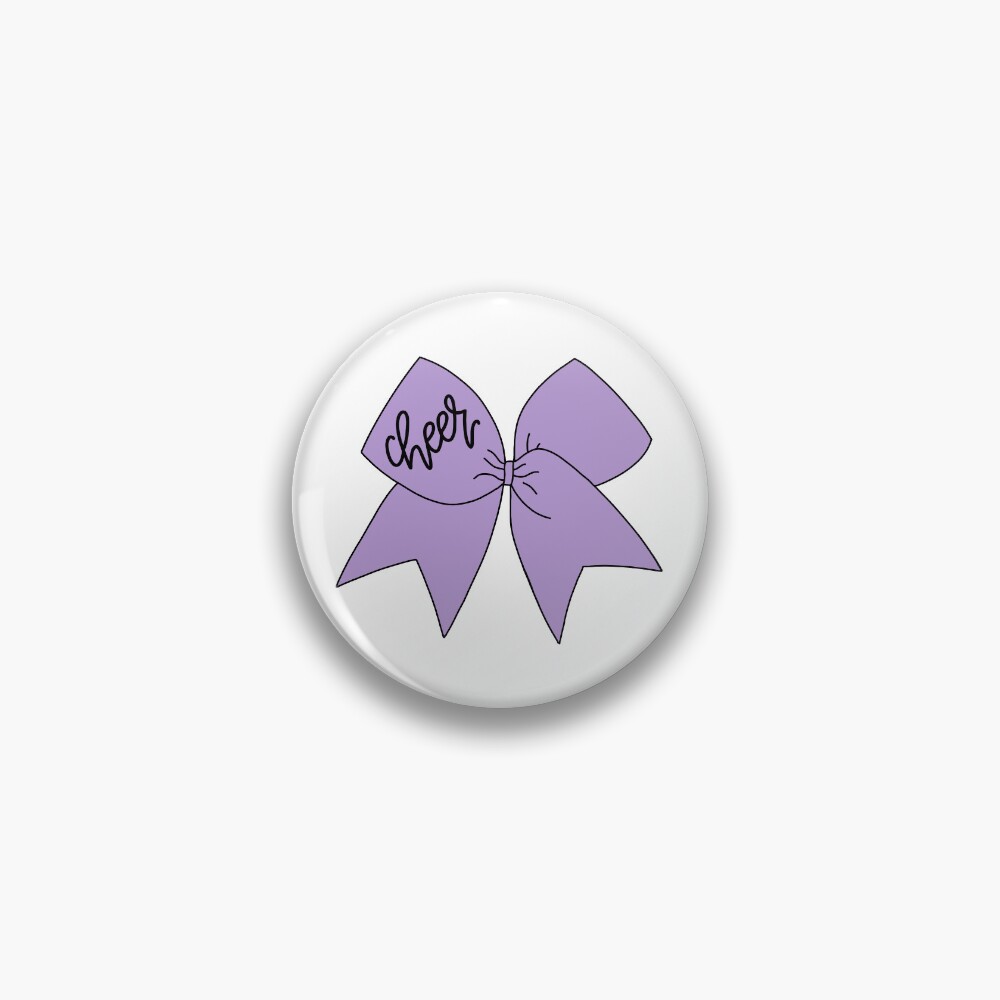 "Cheer Bow (Light Purple)" Sticker for Sale by crystalcreative | Redbubble