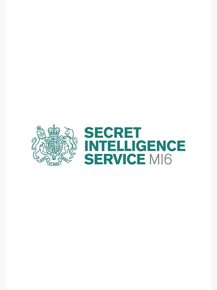 Mi6 Logo MI6 BRITISH INTELLIGENCE SERVICE" Journal By Aspretto