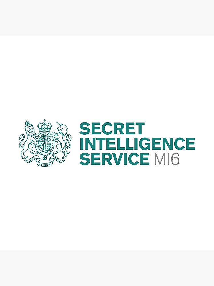 "MI6 BRITISH INTELLIGENCE SERVICE" Poster by Aspretto | Redbubble