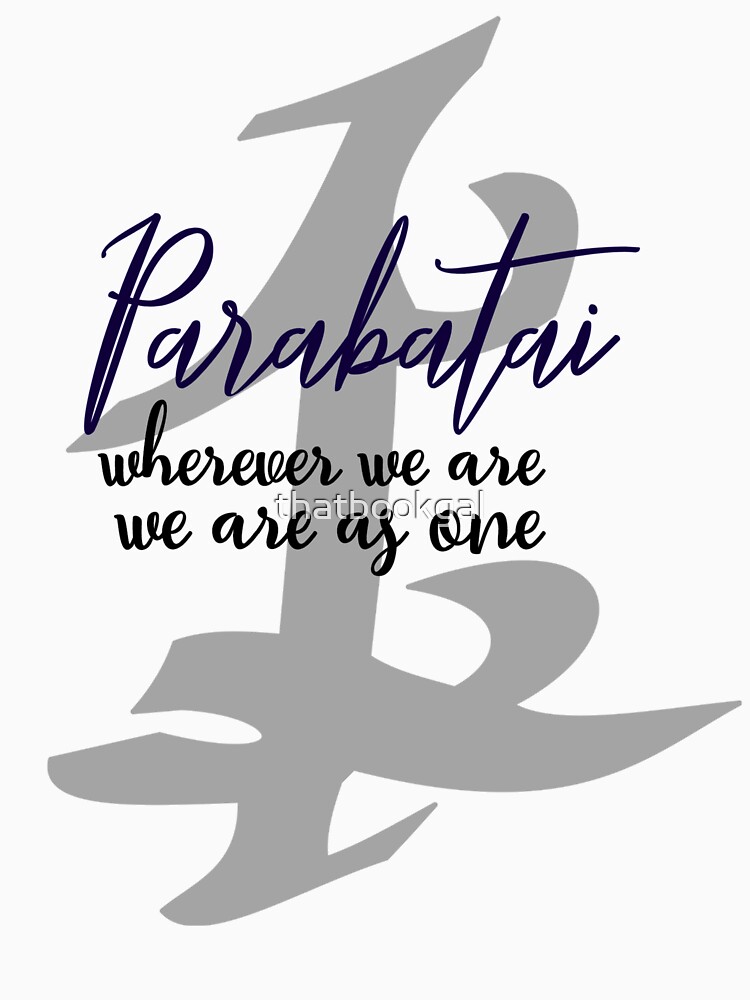 "PARABATAI VOW" T-shirt by thatbookgal | Redbubble