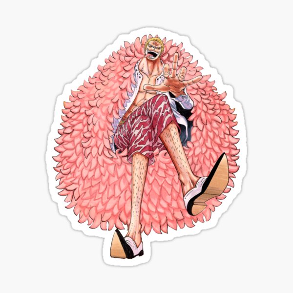 "Doflamingo" Sticker for Sale by Alisaad11 | Redbubble