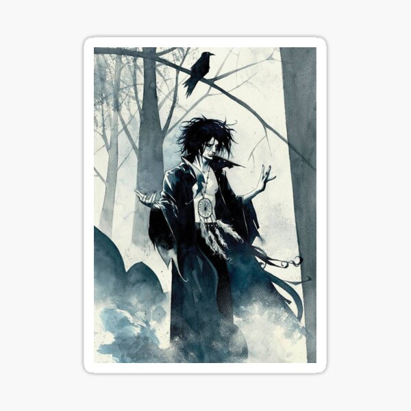 "Sandman " Sticker for Sale by Omaaar007 | Redbubble