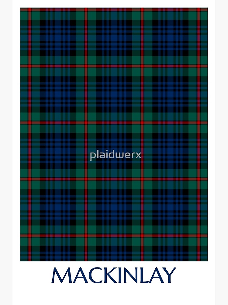 "Clan MacKinlay Tartan" Greeting Card for Sale by plaidwerx | Redbubble