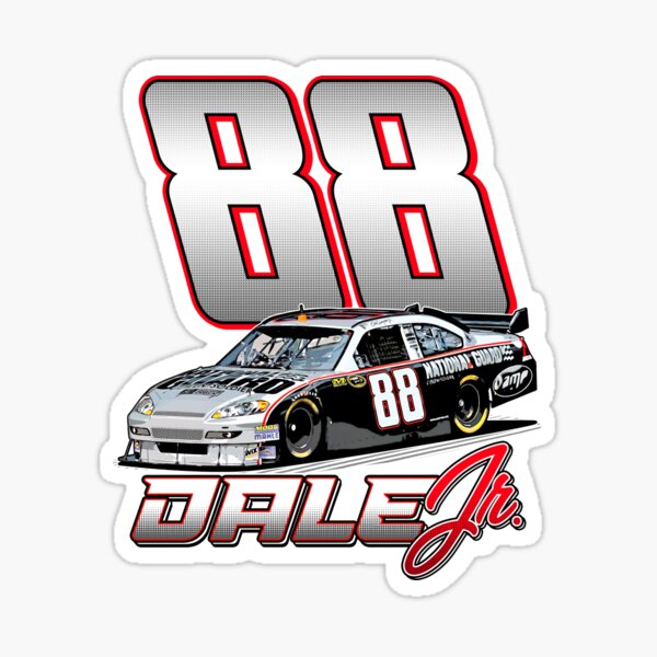 "Dale Earnhardt Jr 88 Gray Ghost Paint Nascar " Sticker for Sale by ...