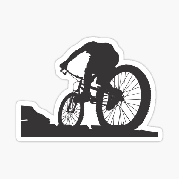 "Mountain Bike" Sticker for Sale by OnlyBiker | Redbubble