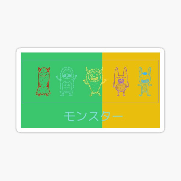 "#monsters university" Sticker for Sale by YASSINKE | Redbubble
