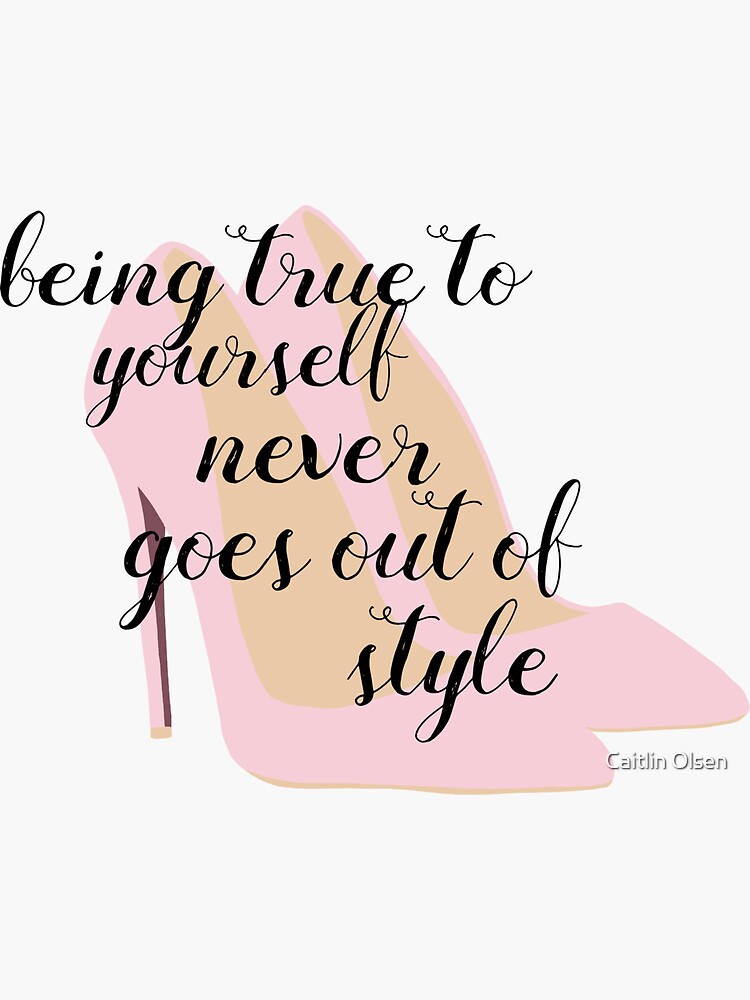 "Be True" Sticker for Sale by caitlinolsen08 | Redbubble