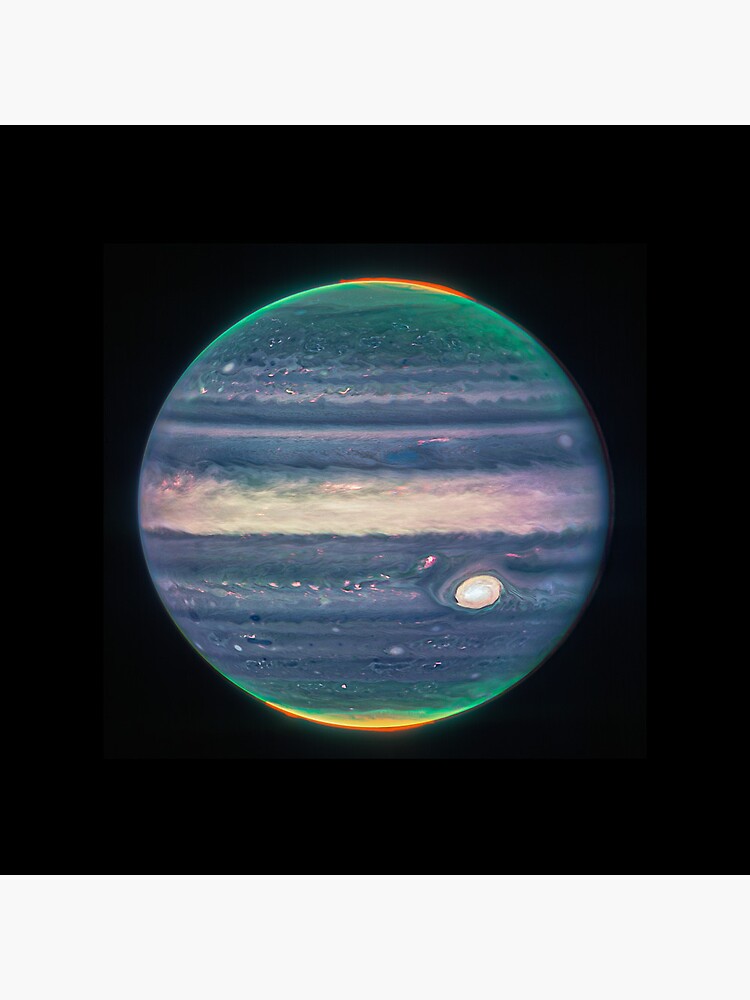 Jupiter in Infrared - NEW James Webb Space Telescope (JWST) Image! Pin ...