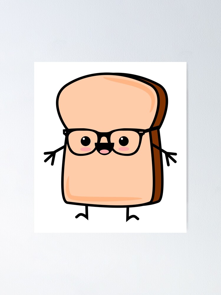 "Toast Nerd" Poster for Sale by C-Katt | Redbubble