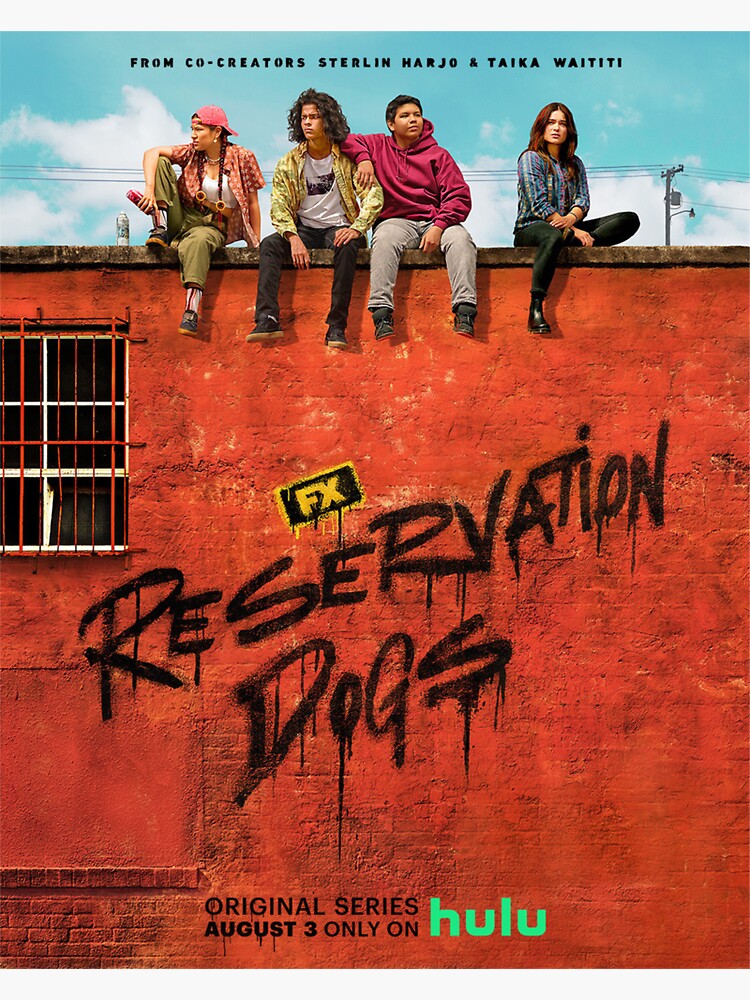 "reservation dogs reservation dogs " Sticker for Sale by Art-Merch ...