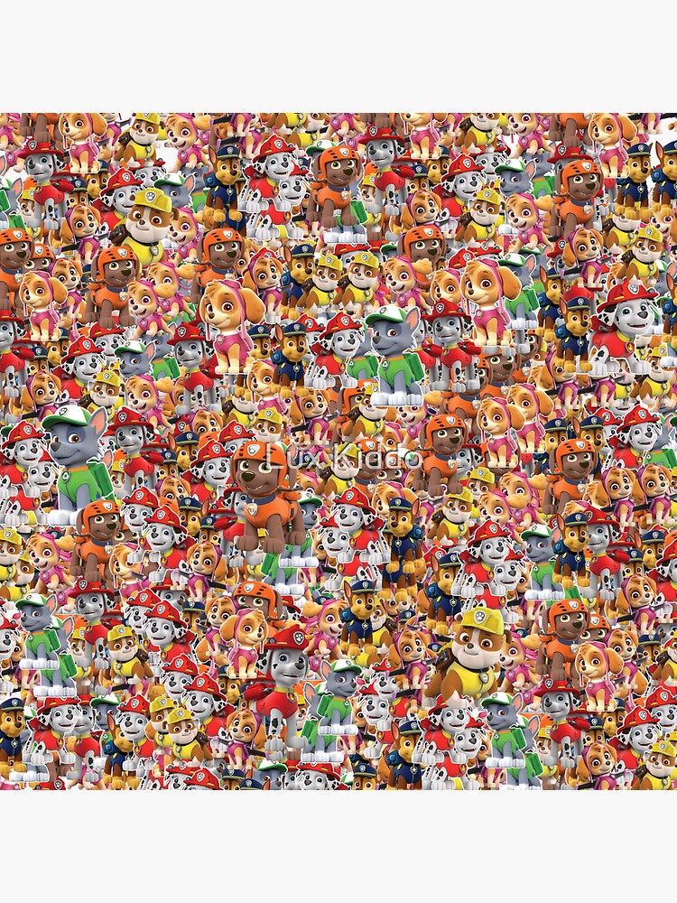 "paw patrol ryder's pups" Sticker for Sale by samanguru | Redbubble