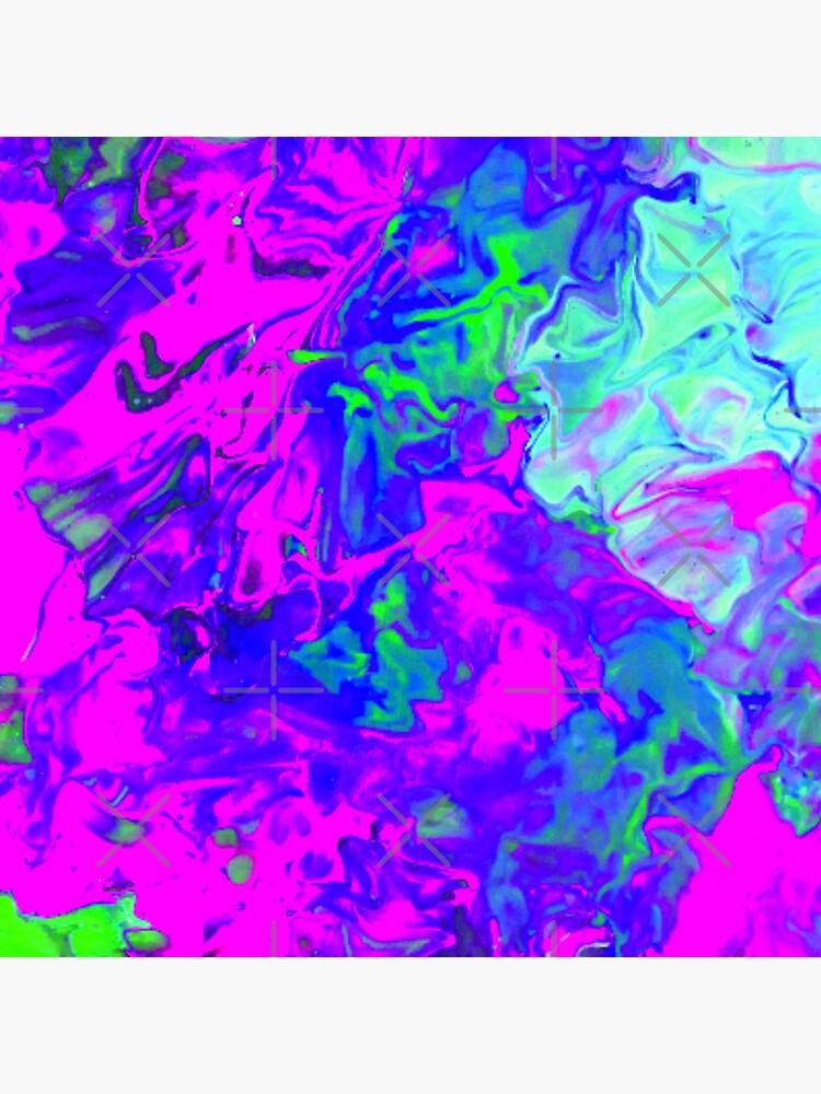 "Florescent Pink & Blue Trippy Liquid Art | Trippy Art | Trippy Liquid ...