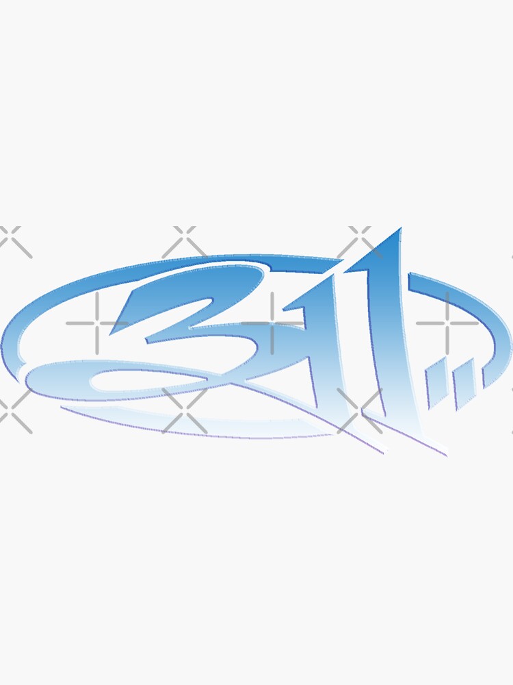 "Best Of 311" Sticker for Sale by ewealleans2i | Redbubble