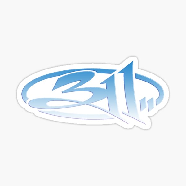 "Best Of 311" Sticker for Sale by ewealleans2i | Redbubble
