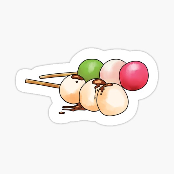 "Dango" Sticker for Sale by s7mire | Redbubble